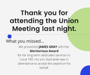 News - Plumbers & Pipefitters Local Union 189 - Columbus OH