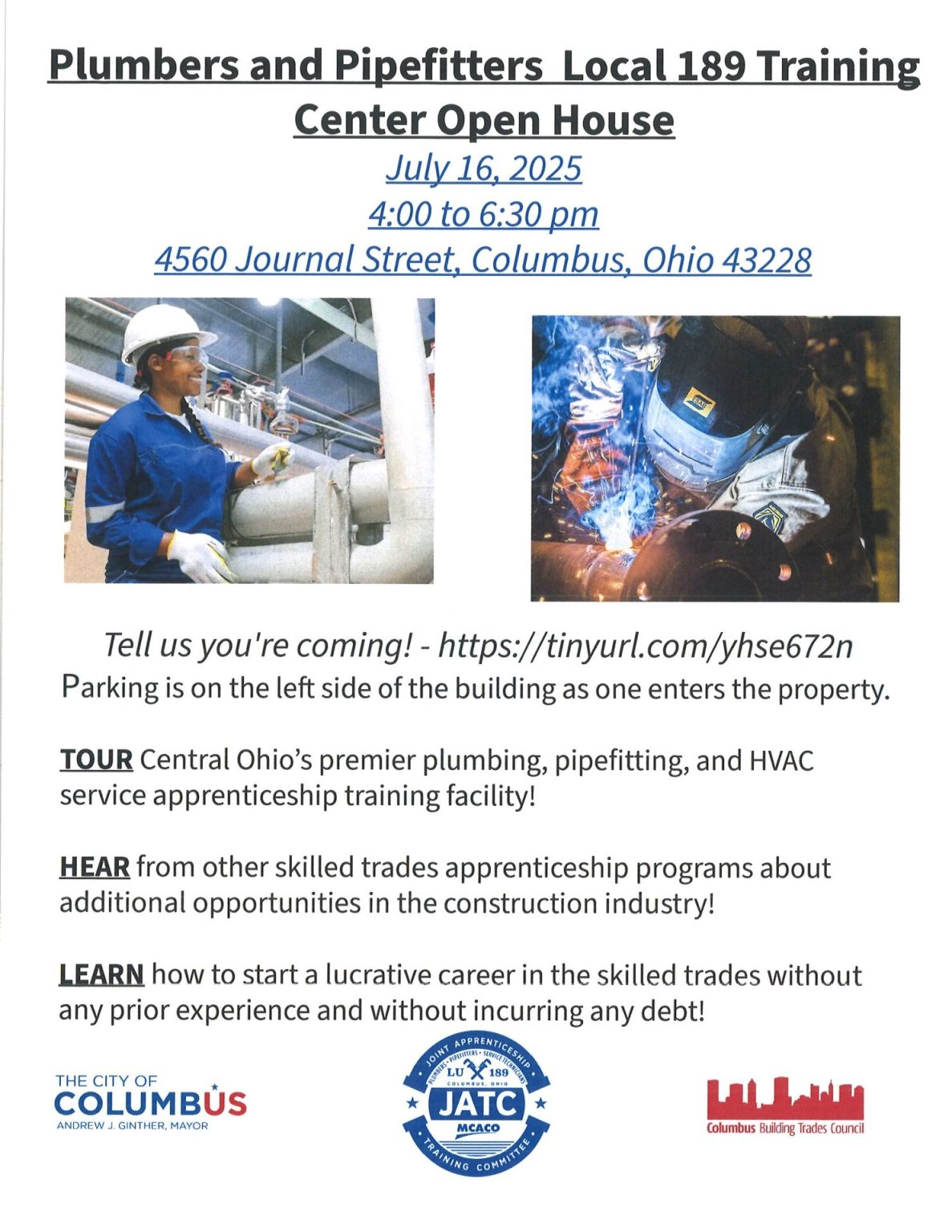 Plumbers & Pipefitters Local Union 189 - Columbus OH